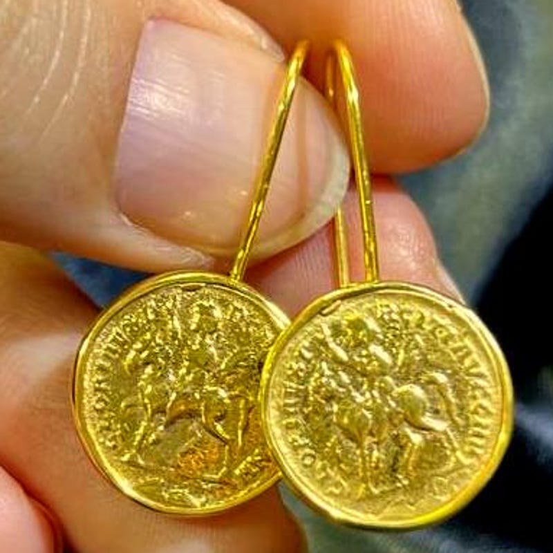 Roman Earrings - Etsy