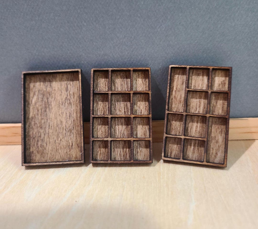 Collection Specimen Tray Display Shelf for Dollhouse Scale 1:12 - Etsy