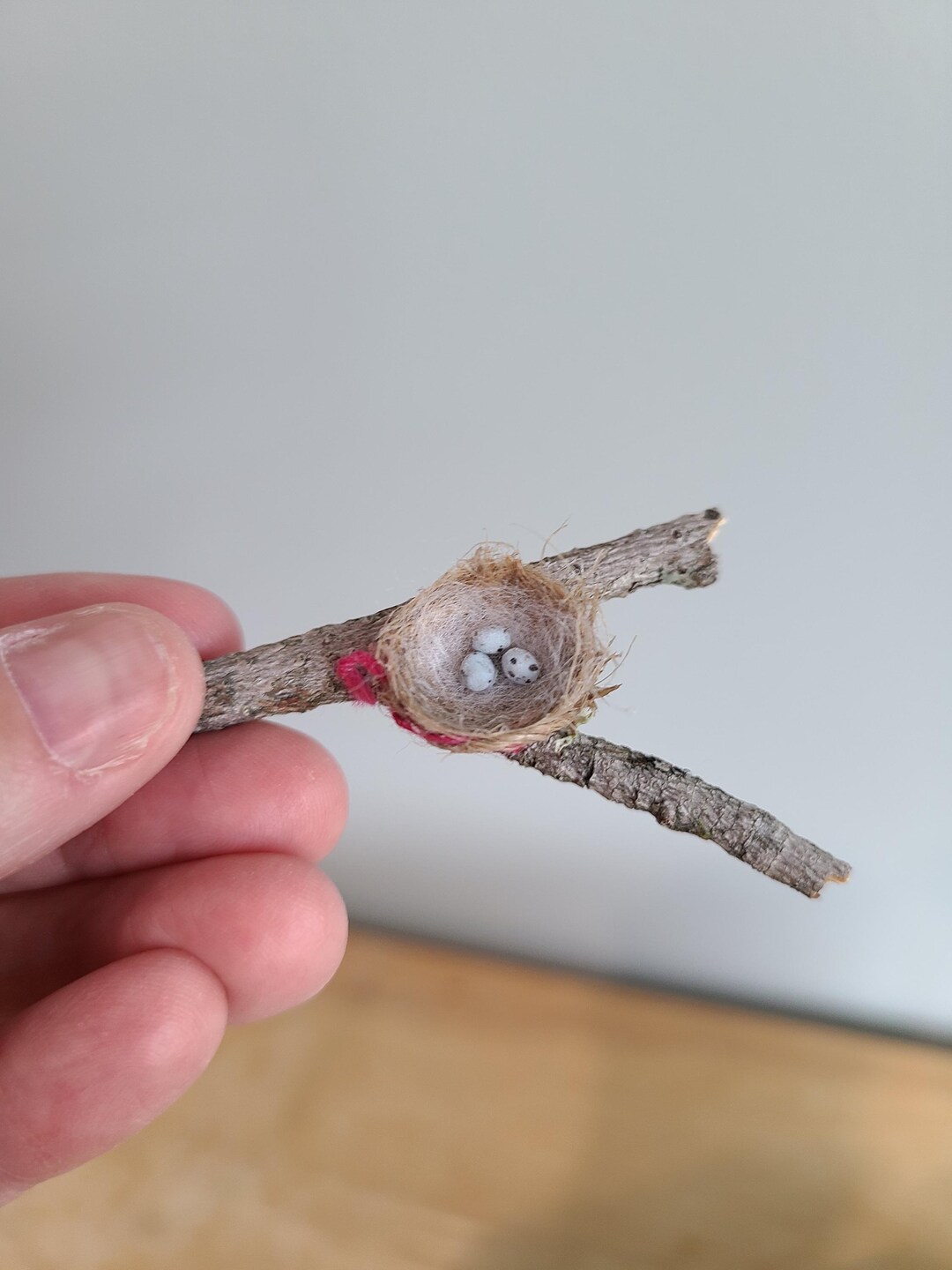 Bird Nest for Dollhouse Garden Miniature Scale 1:12 - Etsy