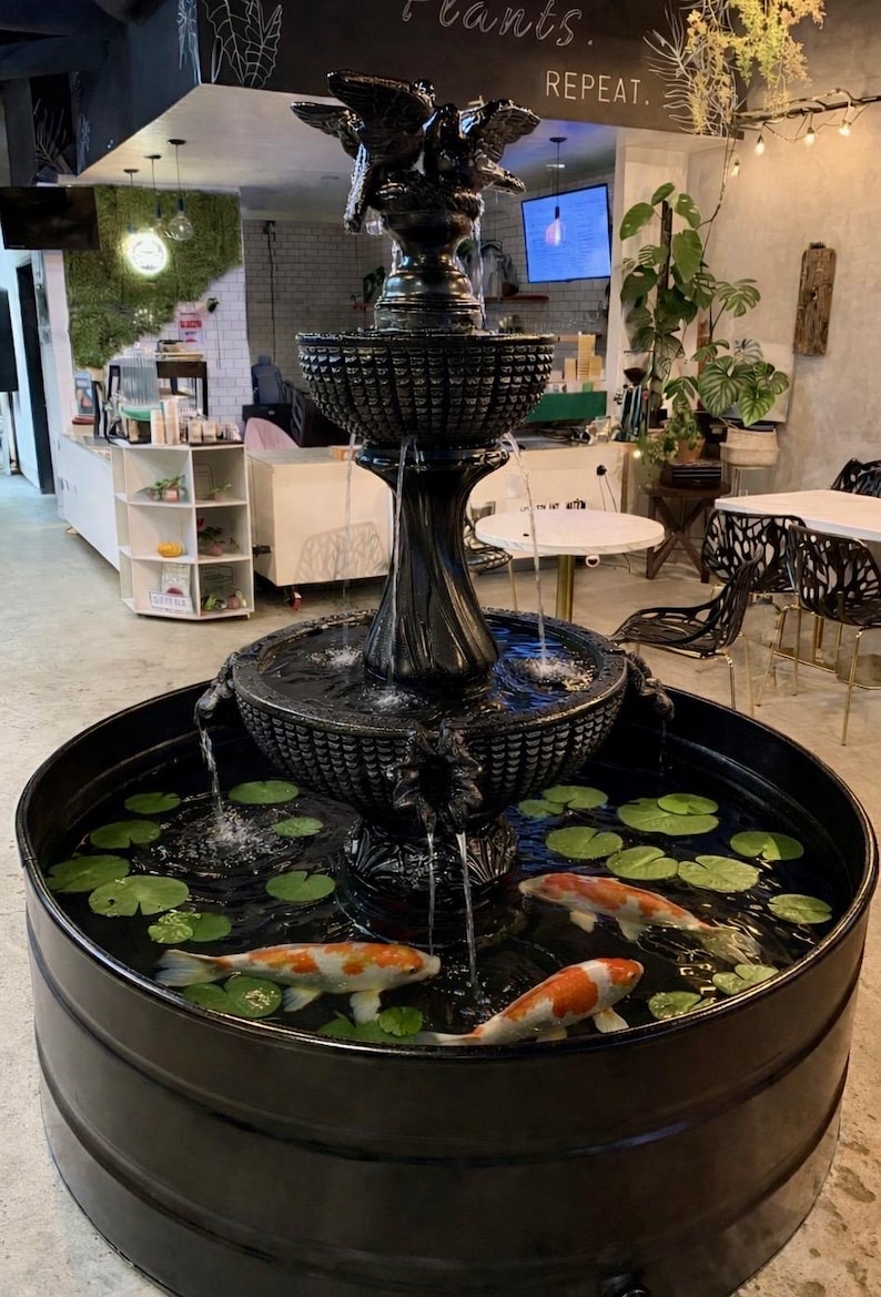 Concrete Fountain Fish Tank, Koi Fish Tanks , Birds Fountain 6ft 7ft 8 ...