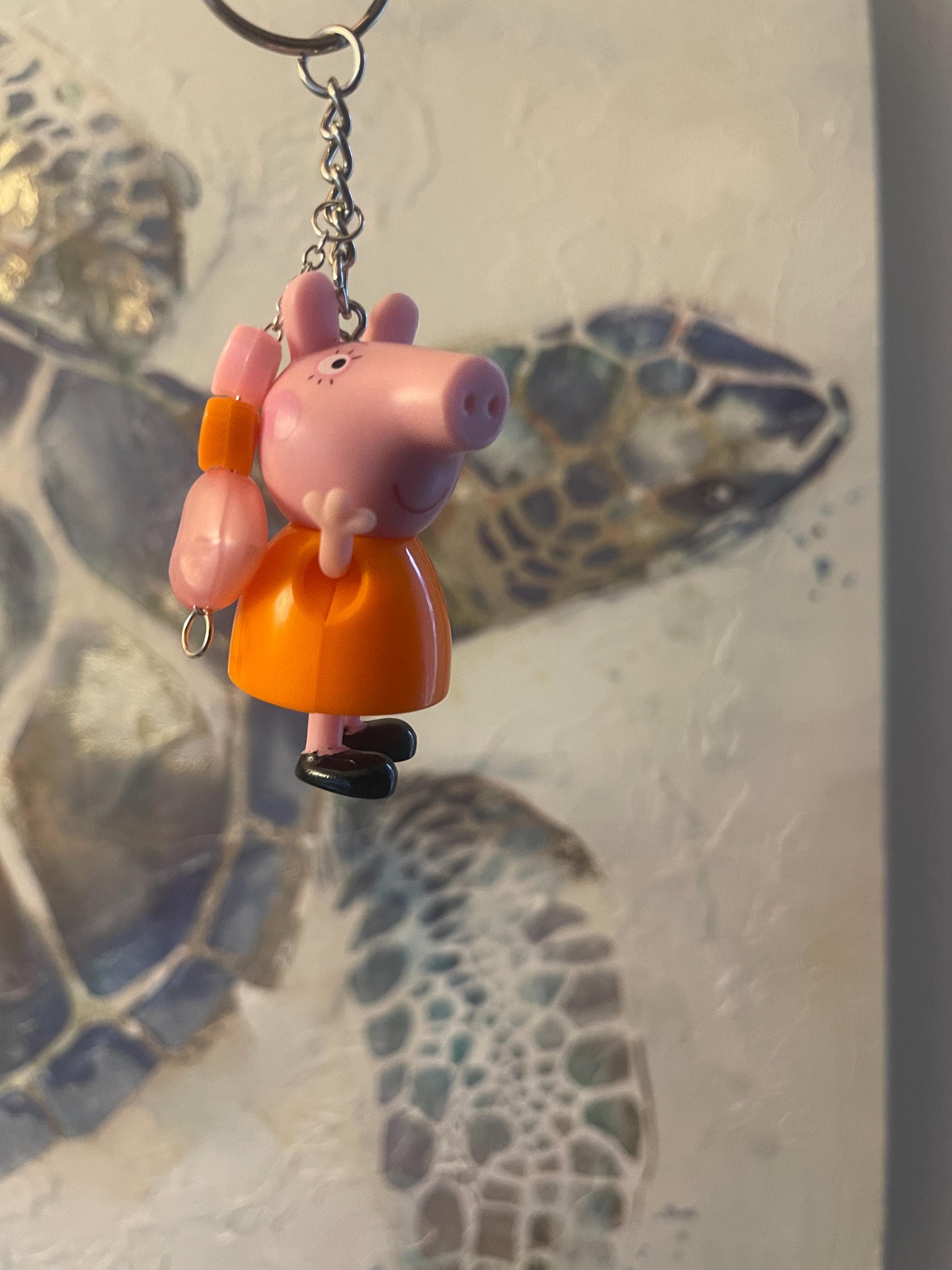 Custom Peppa Pig Keychain With Charms: Kids Gifts - Etsy