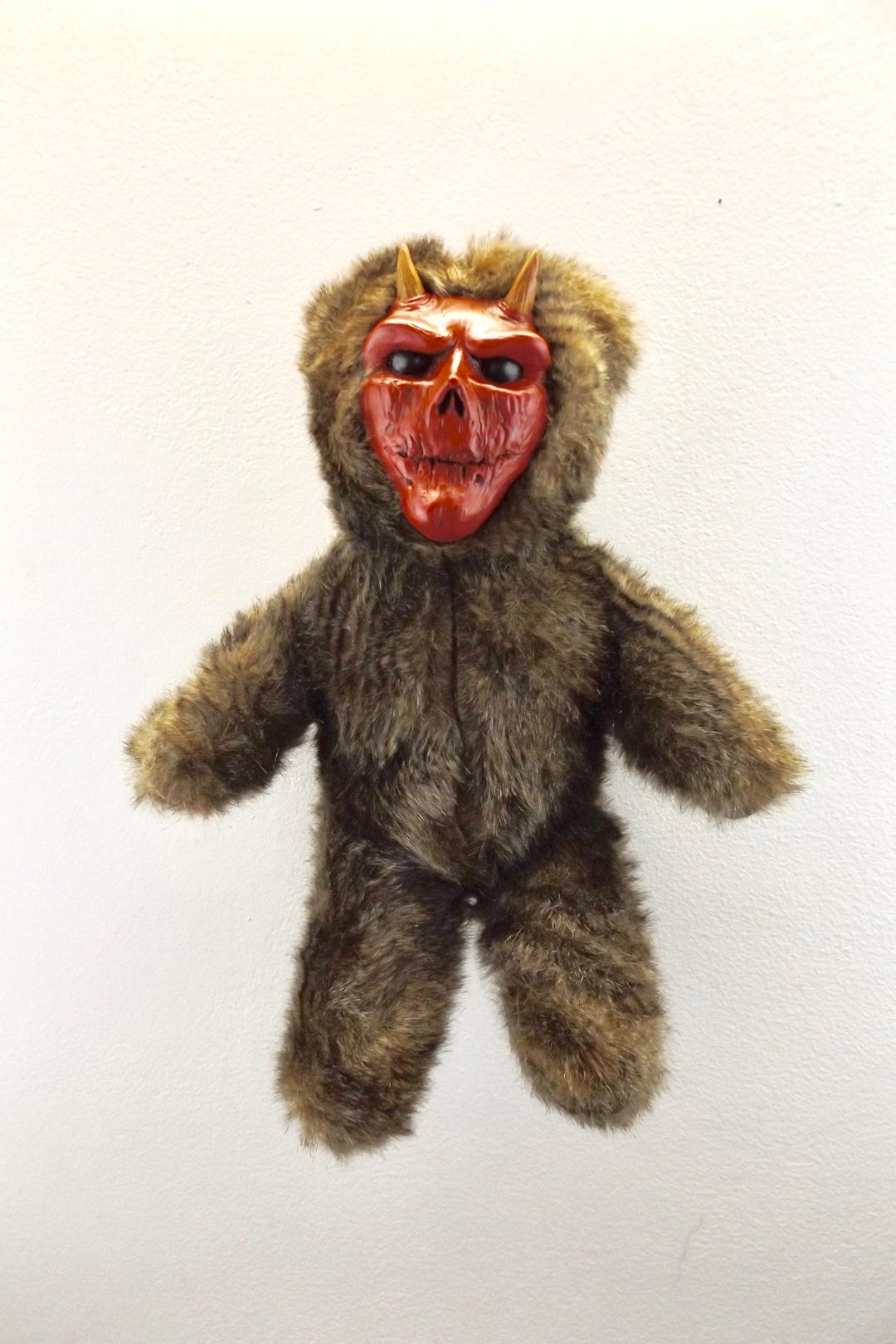 Hand Sewn Creepy Satan Teddy Bear Doll - Etsy