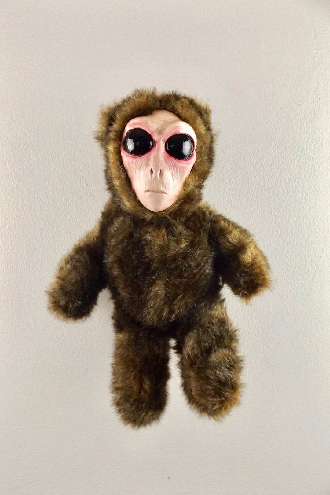 Original Creepy Alien Teddy Bear Doll - Etsy