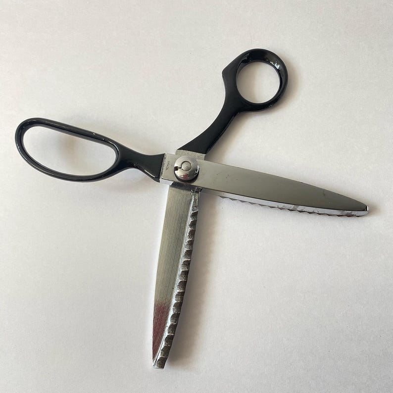 Vintage Singer Pinking Shears Model C817 Scissors Mint Condition in ...