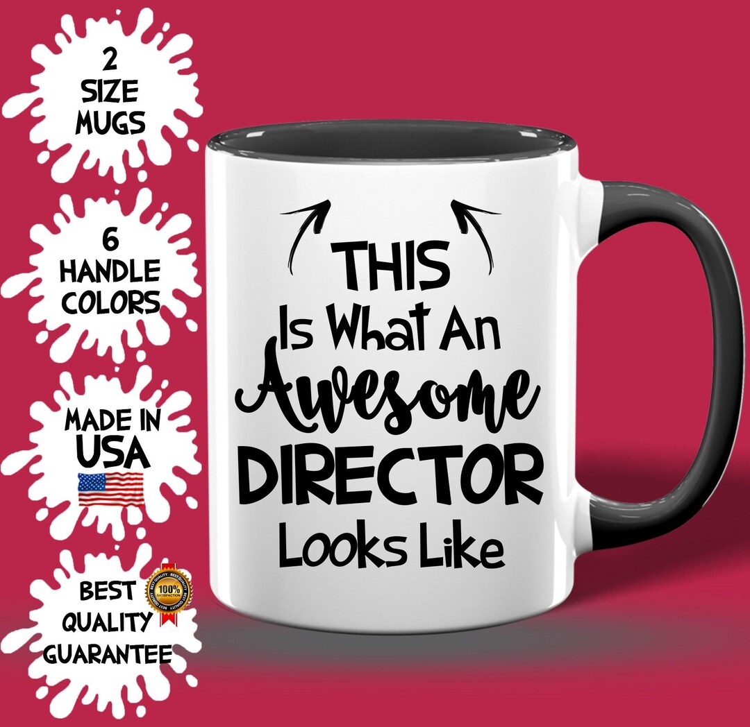 Awesome Director Mug, Custom Director Cup, Best Birthday Director Idea ...