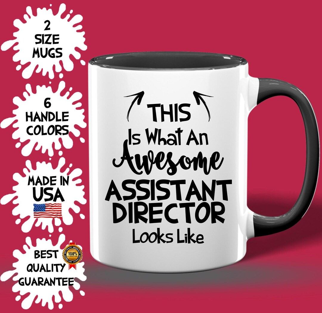 Awesome Assistant Director Mug, Custom Assistant Director Cup, Best ...