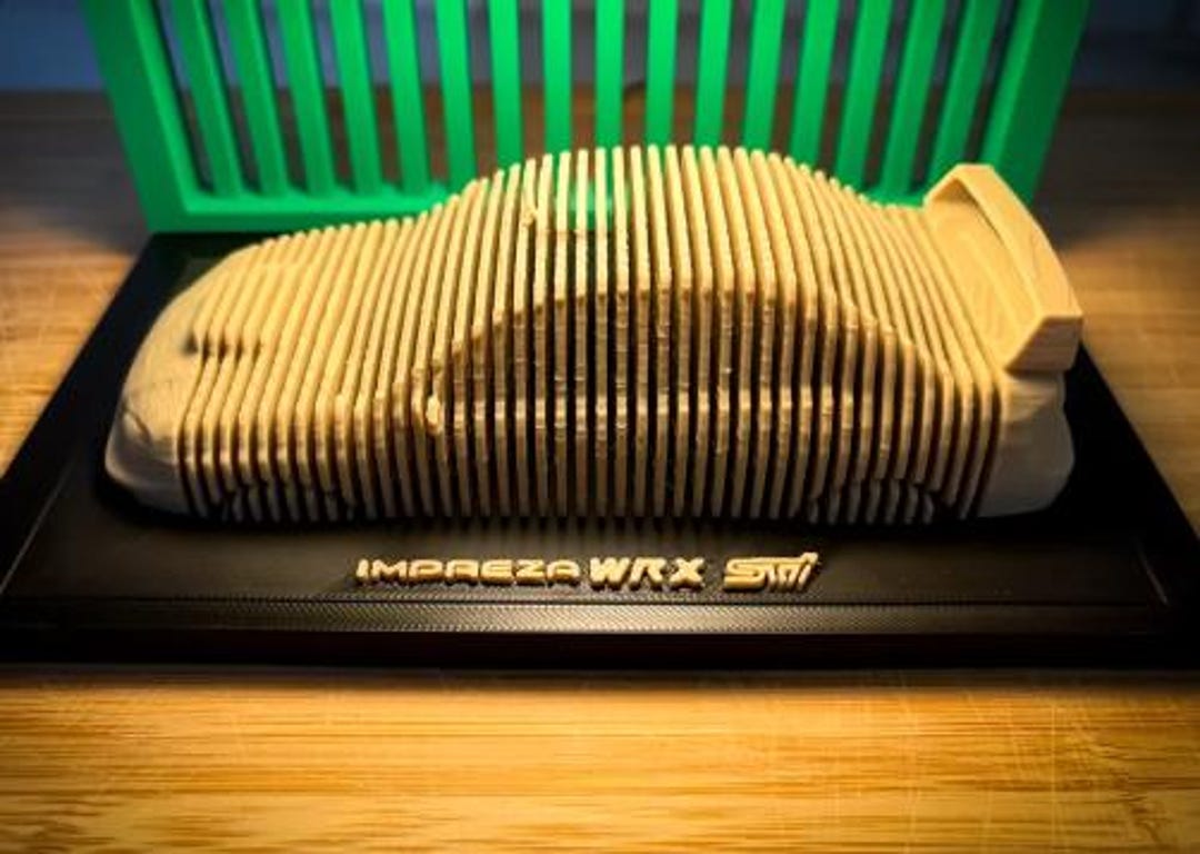 3d-printed Subaru WRX Sculpture – Car Enthusiast Desk Art & Collectible ...