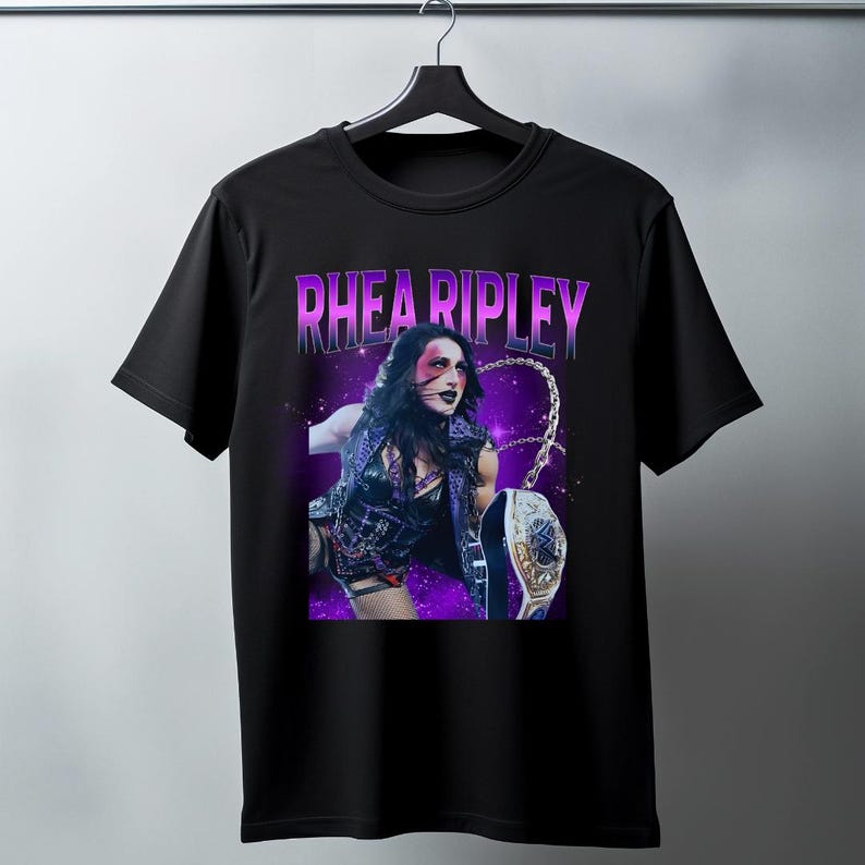 RHEA RIPLEY Png , Boxer, Retro, 90s Vintage, Bootleg Tee. Instant ...