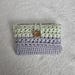 The Mini Wallet - Crochet Two-toned Spring Wallet With Single Button ...