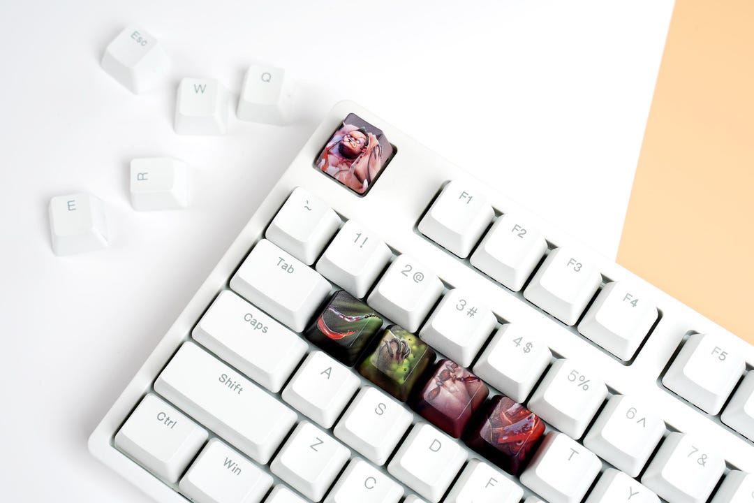 Invoker Dota2 Artisan Keycap, Custom Cherry MX Keycap, Mechanical ...