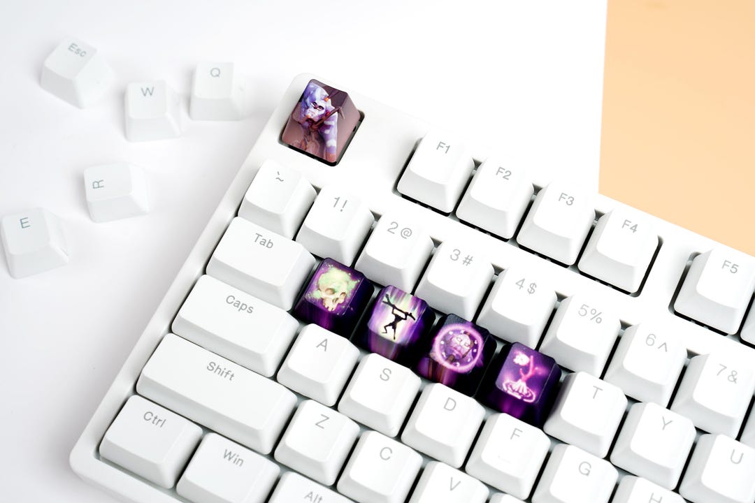 Artisan Keycap Invoker Dota 2, Custom Cherry MX Keycap, Mechanical ...