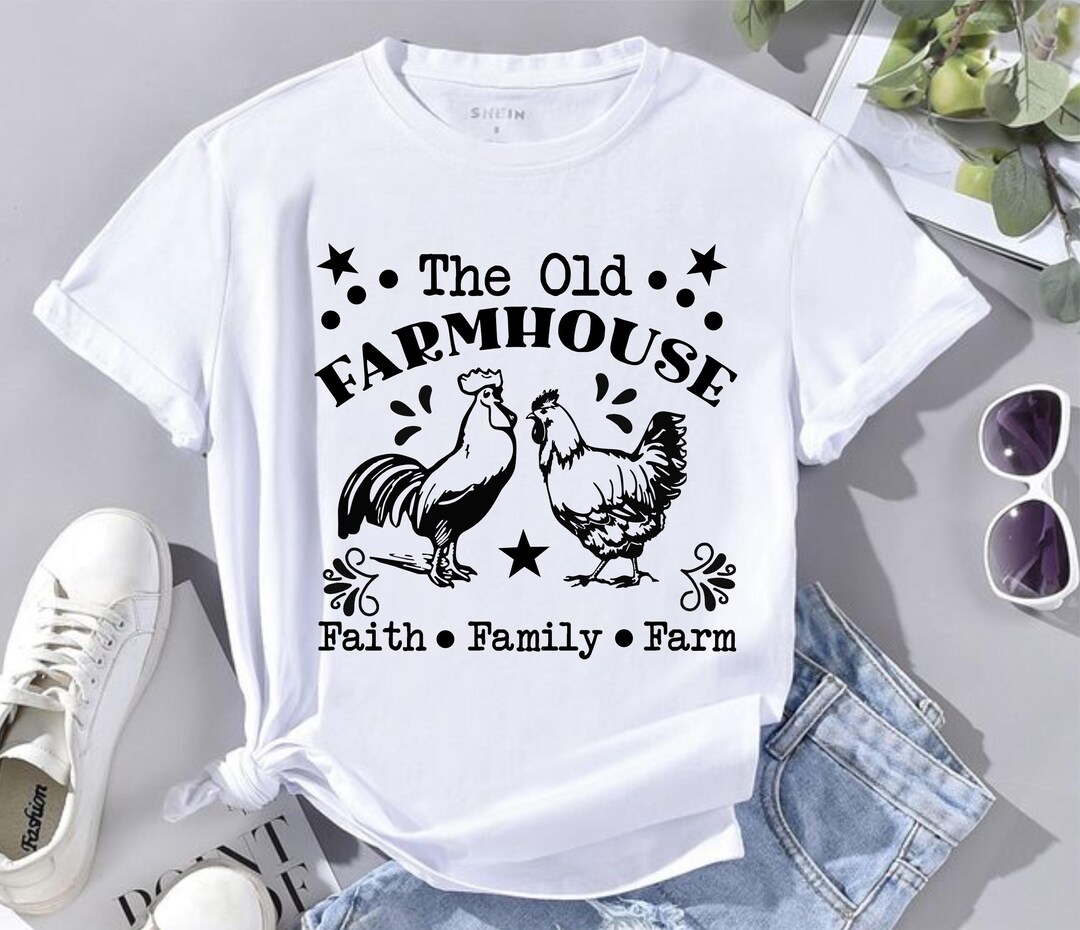 The Old Farmhouse SVG / Cut File / Cricut / Commercial Use / Silhouette ...