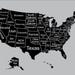 50 States Map SVG Bundle - SVG Files State Svg Bundle Vector Images ...