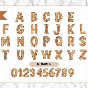 Fall Doodle Alphabet Bundle With Hand Drawn Clipart&accessories, Autumn ...