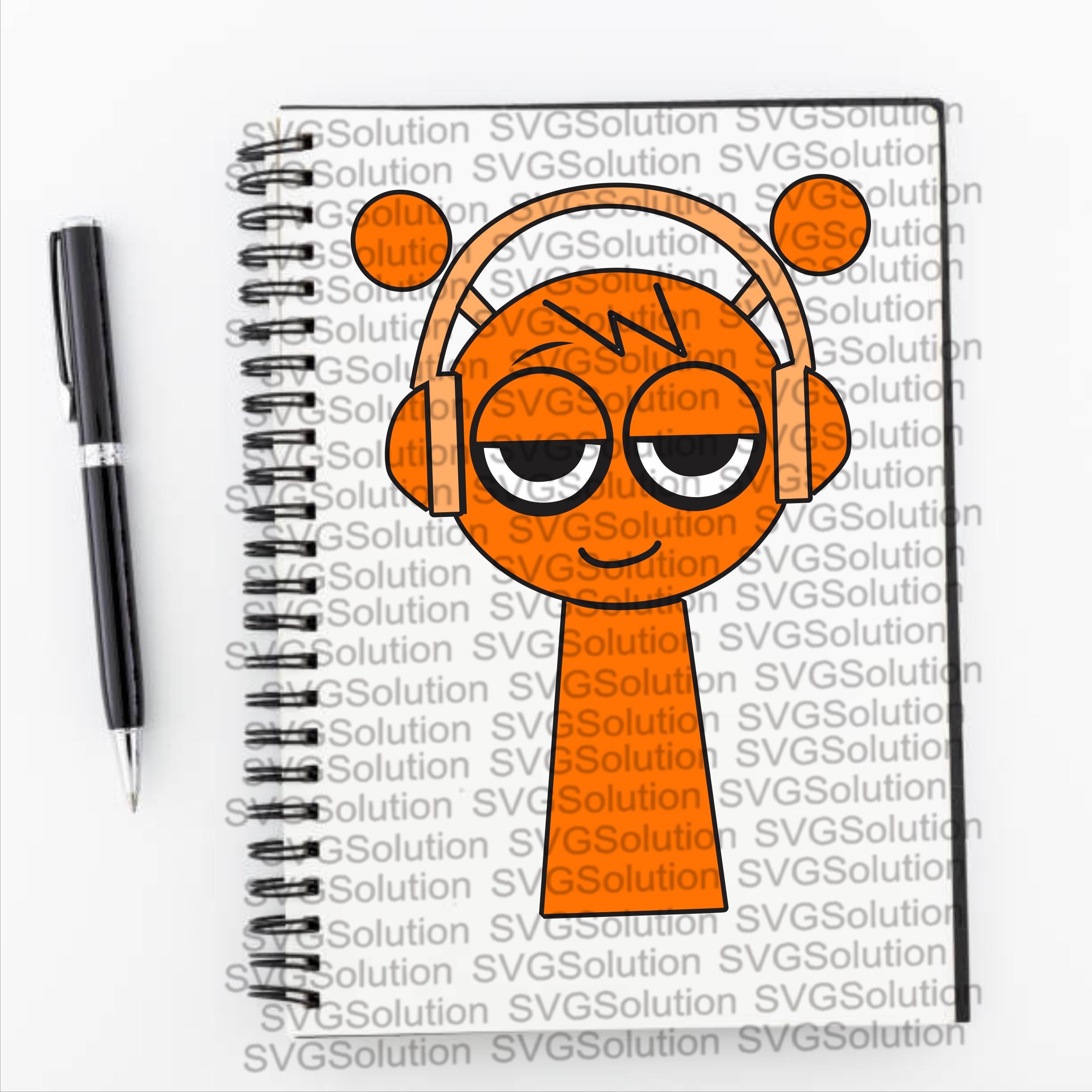 5 Sprunki SVG PNG Shirt Design Files for Cricut & Silhouette | Layered ...