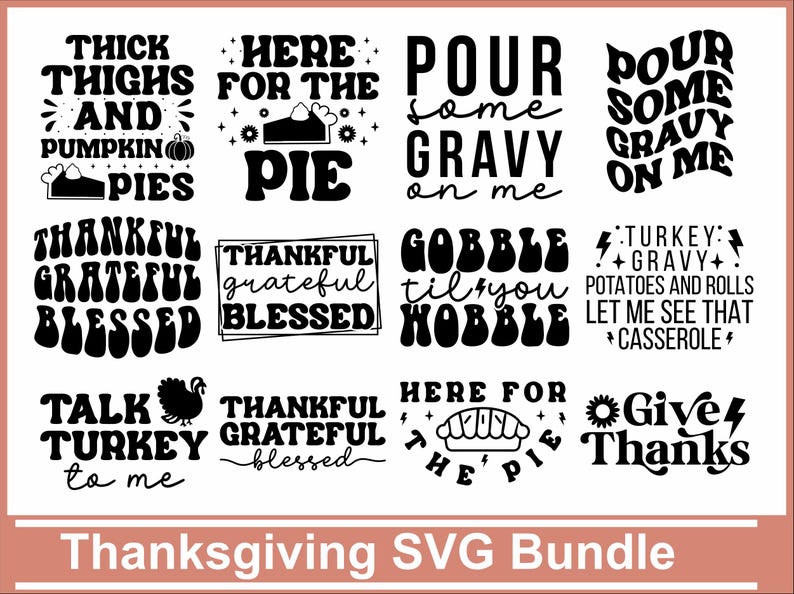 Autumn SVG Bundle, Fall SVG Bundle, Thanksgiving Svg, Fall Svg, Autumn ...