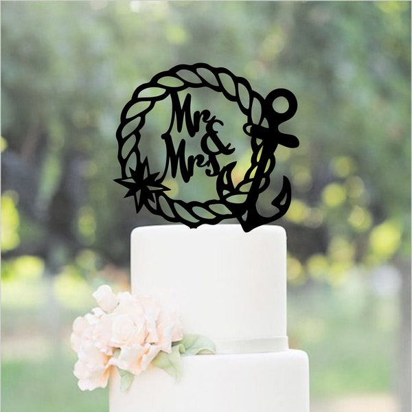 Nautical Cake Topper - Etsy