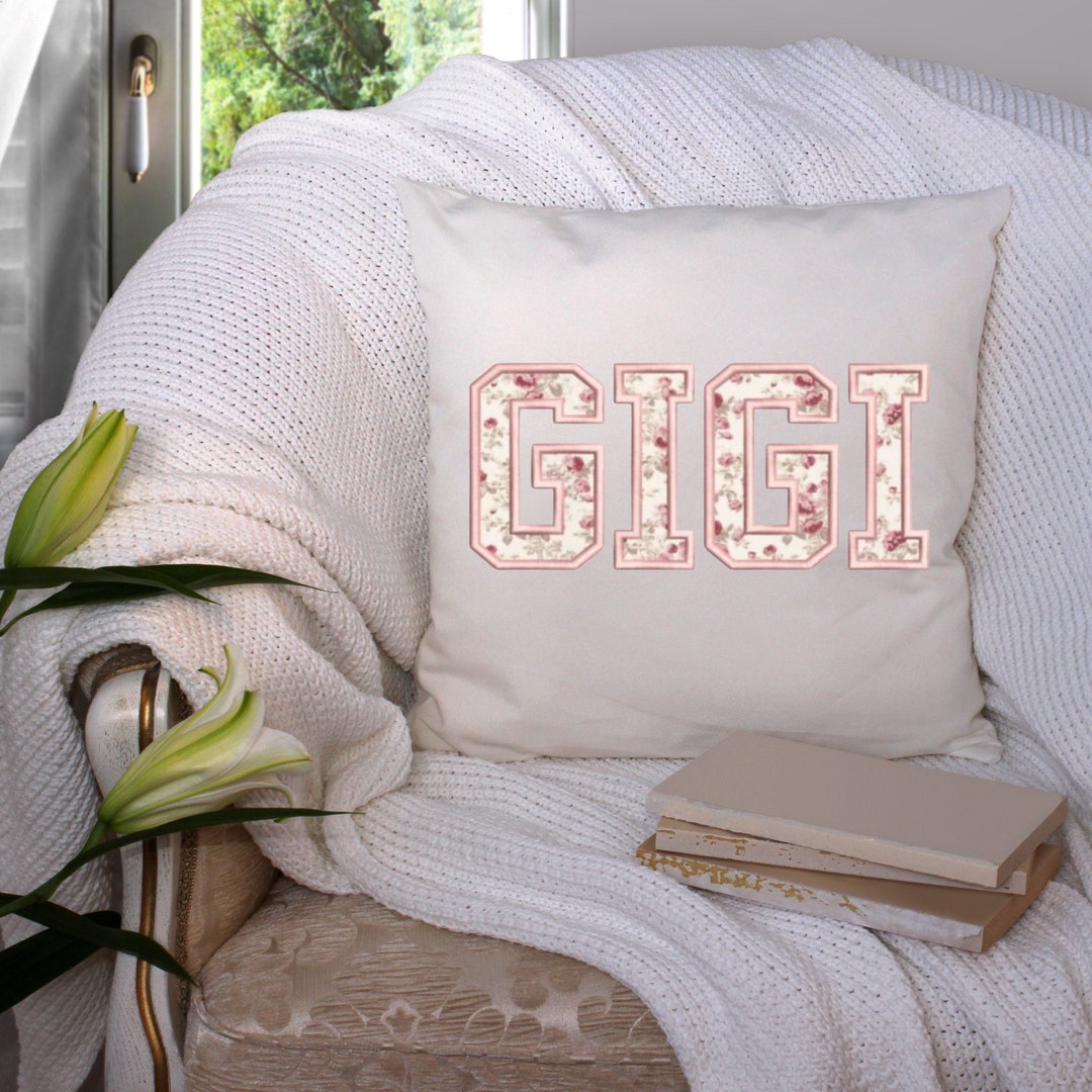 GIGI Machine Embroidery Applique Design. Digital Download Pattern ...