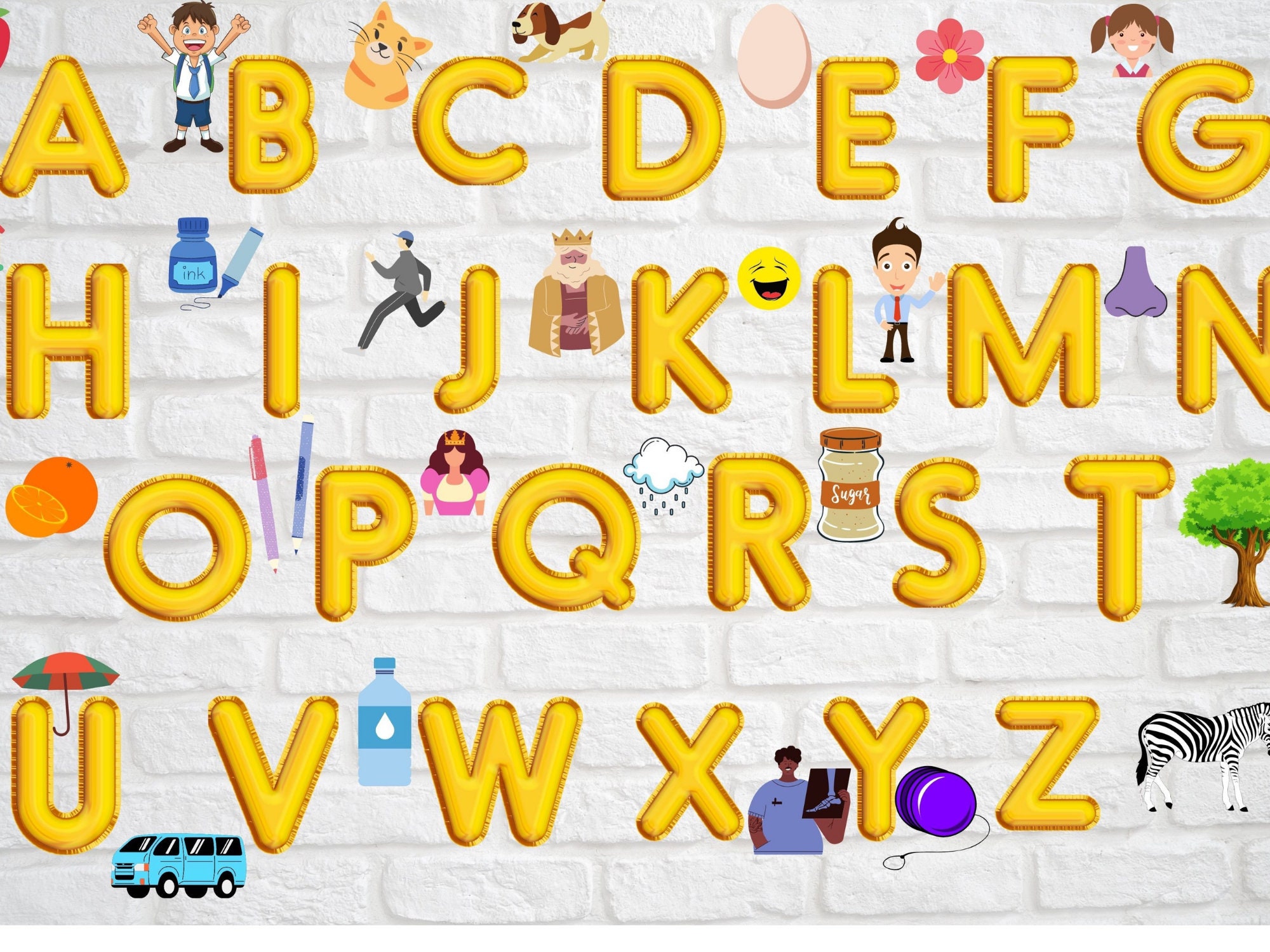 Find the Missing Alphabet, 1 Page Worksheet to Help Learn and Reinforce ...