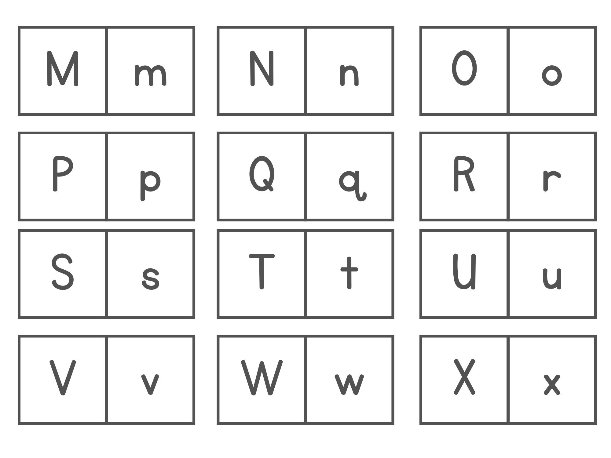 Find the Missing Alphabet, 1 Page Worksheet to Help Learn and Reinforce ...