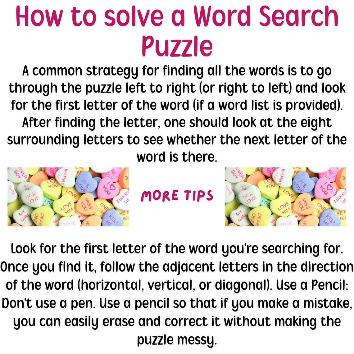 Valentines Day Word Find. Pages of Heart Invoking Puzzles for Kids ...