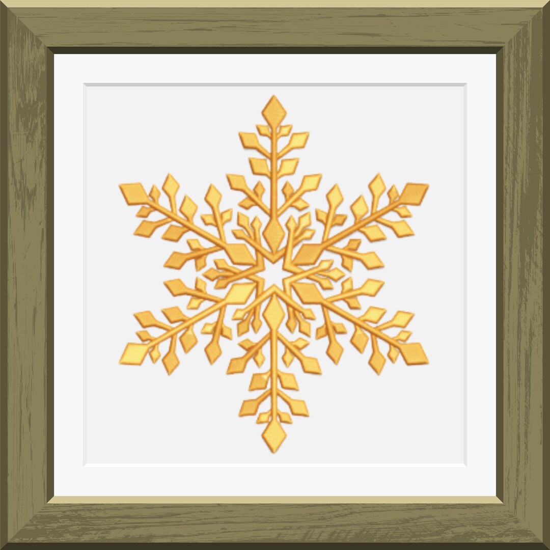 Snowflake Machine Embroidery Design – Winter Holiday Pattern for ...