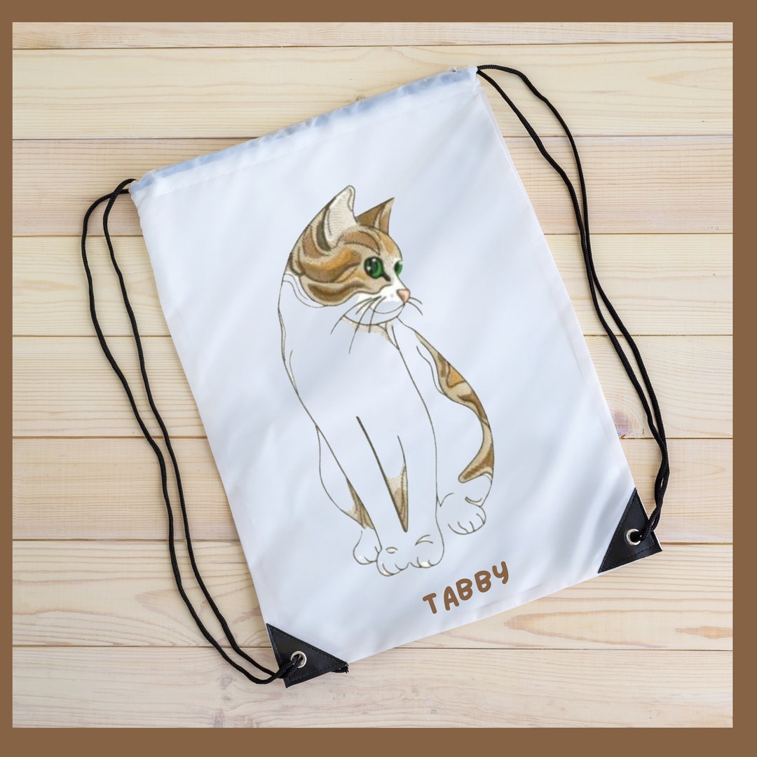 Tabby Cat Machine Embroidery Design: Cat Lover Gift (digital Download ...