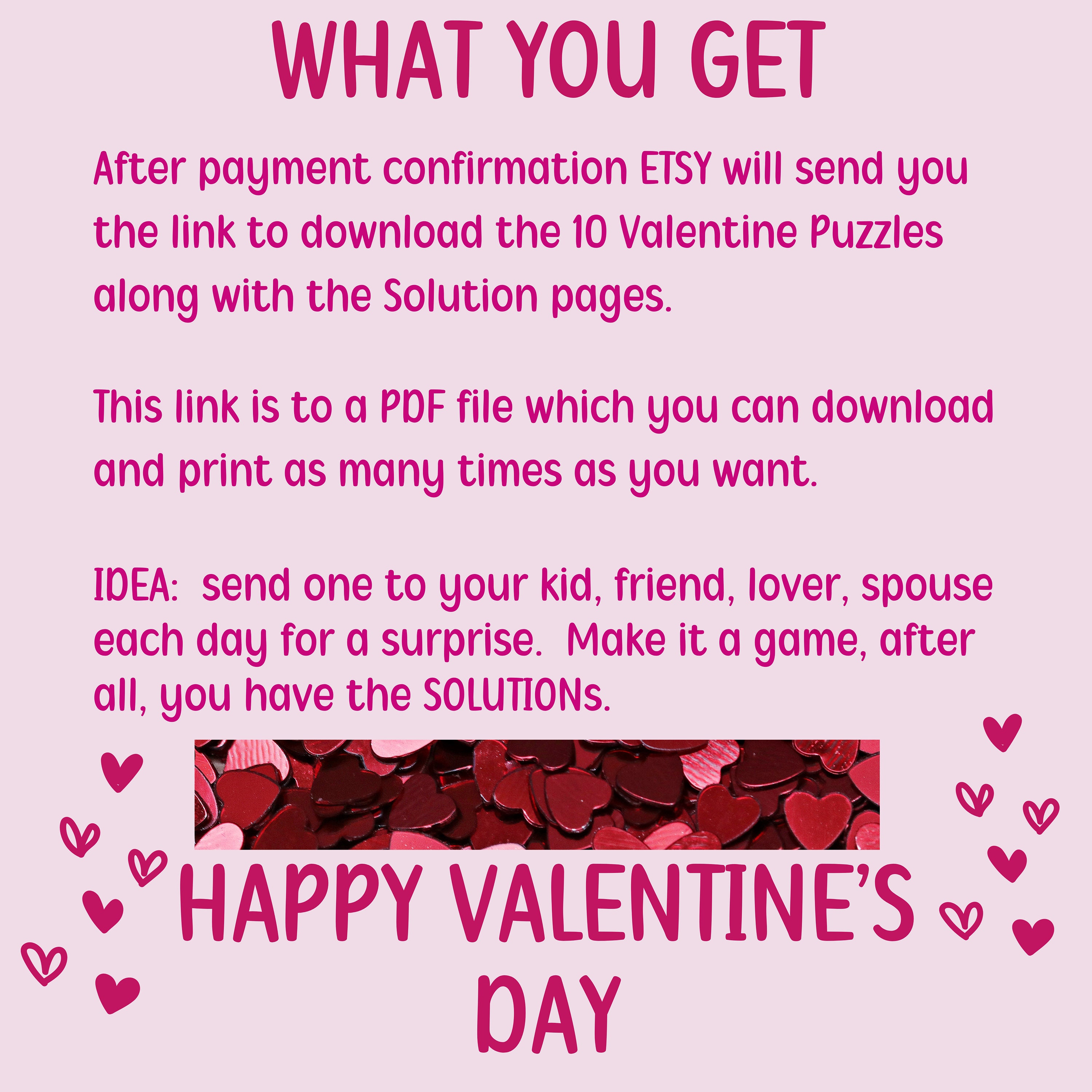 Valentines Day Word Find. Pages of Heart Invoking Puzzles for Kids ...