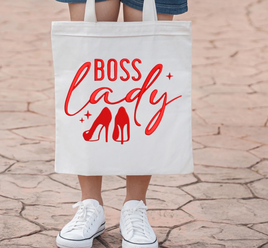 Boss Lady Embroidery Design. Customize Clothing, Accessories, for ...