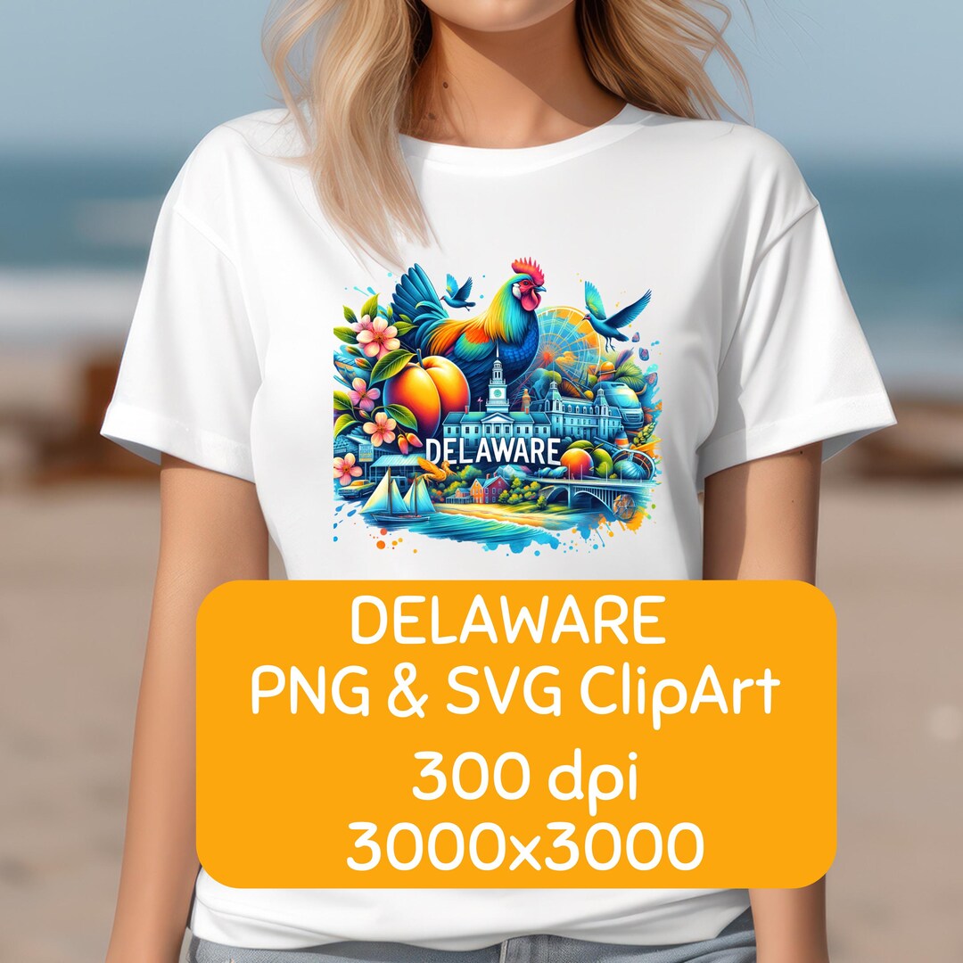 Delaware State Clipart, PNG SVG JPG, Delaware State Graphics for ...