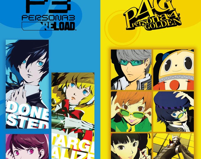 Persona 3 Reload | Persona 4 Golden | Persona 5 Royal | Holographic ...