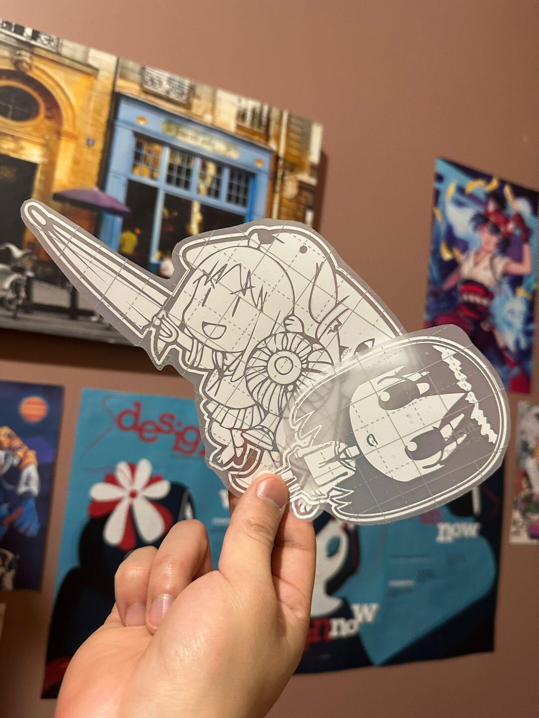 Osaka Azumanga Daioh Vinyl Stickers | Waterproof Anime Decals (set) - Etsy