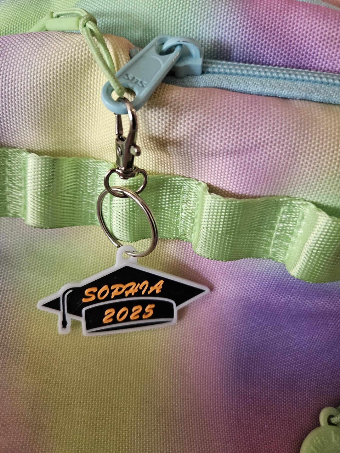 Personalized Graduation Cap Keychain 2025 – Custom Name Keyring Gift ...