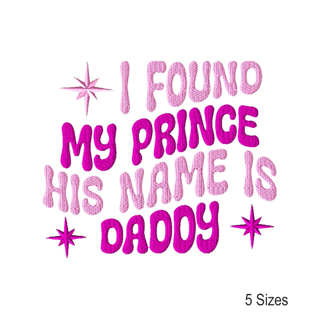 Girls Machine Embroidery Design: Word Art Instant Download Embroidery ...