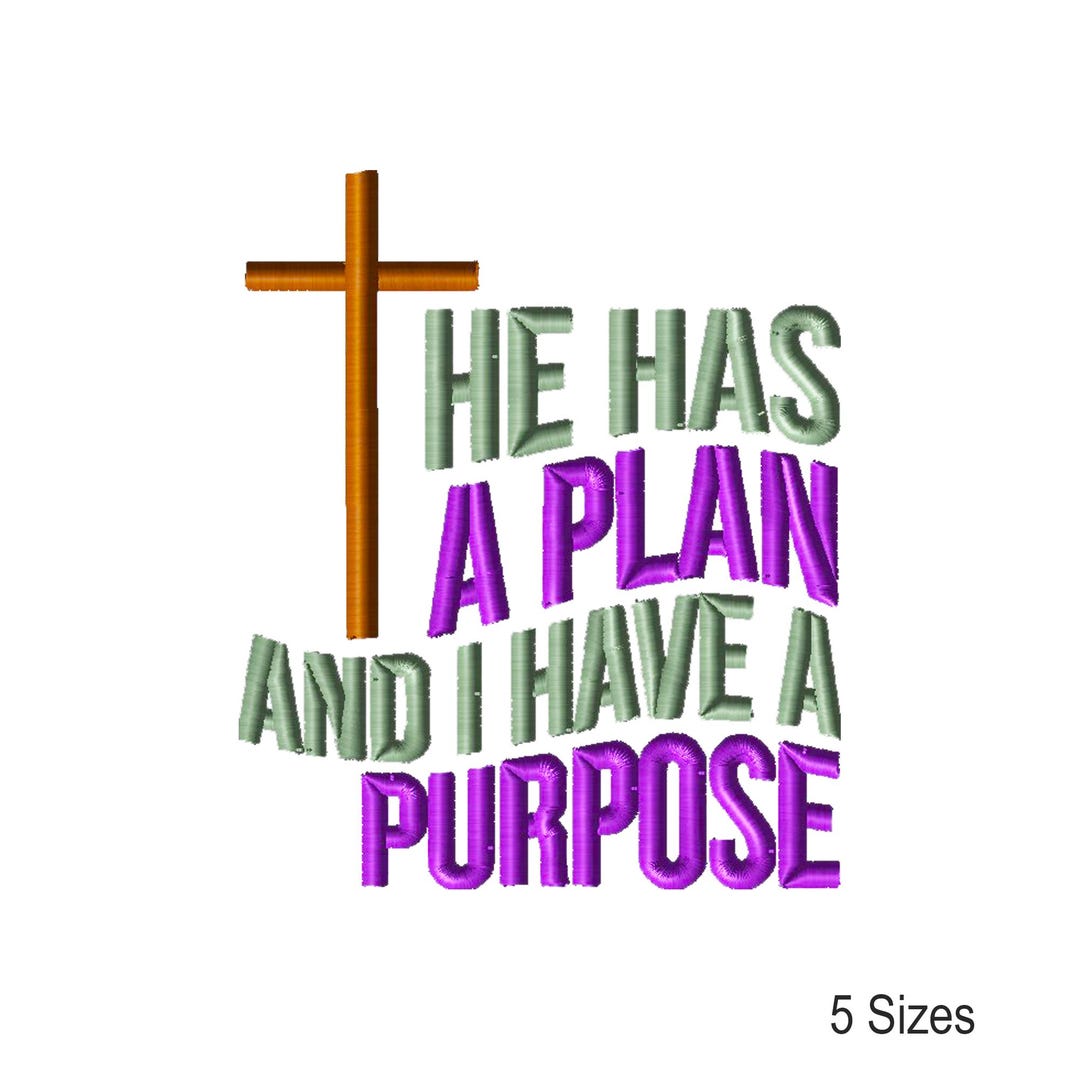 Christian Machine Embroidery Design: Word Art Instant Download ...
