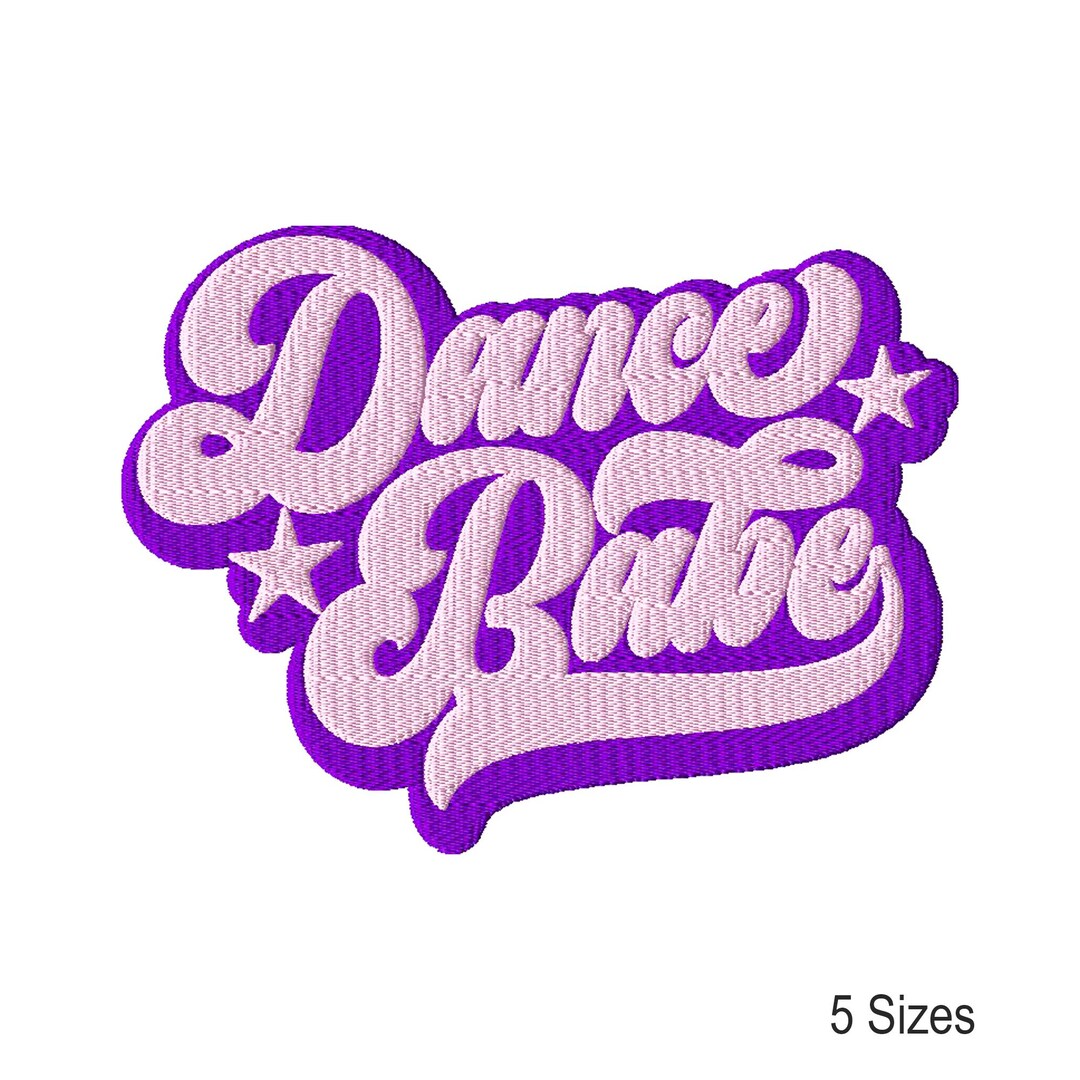 Dance Machine Embroidery Design: Sports Instant Download (5 Sizes). - Etsy