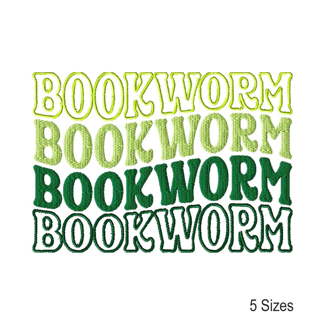 Funny Reading Word Art Machine Embroidery Design: Instant Download ...