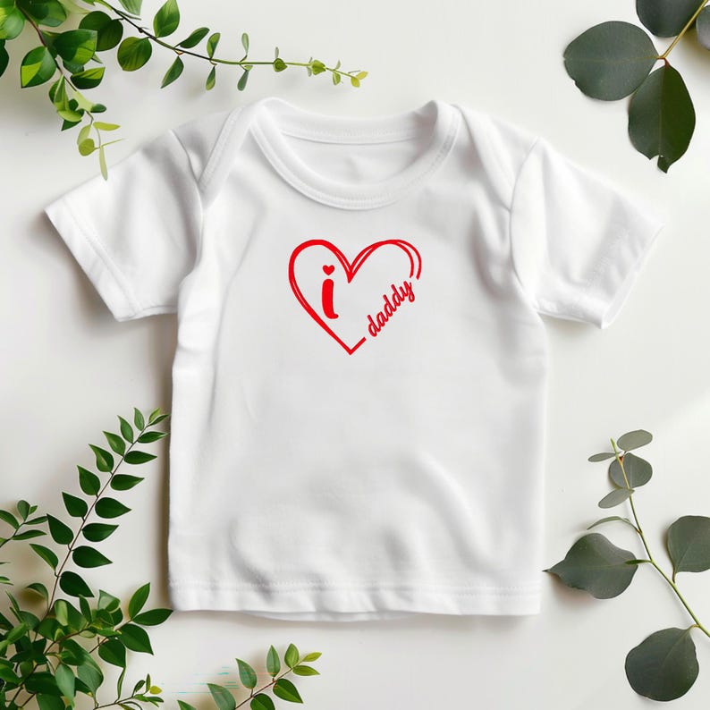 I Heart Daddy Machine Embroidery Design: Word Art Instant Download ...