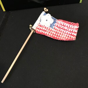 50%OFF Happy Wand Patriotic Flag Red/white/blue - Etsy