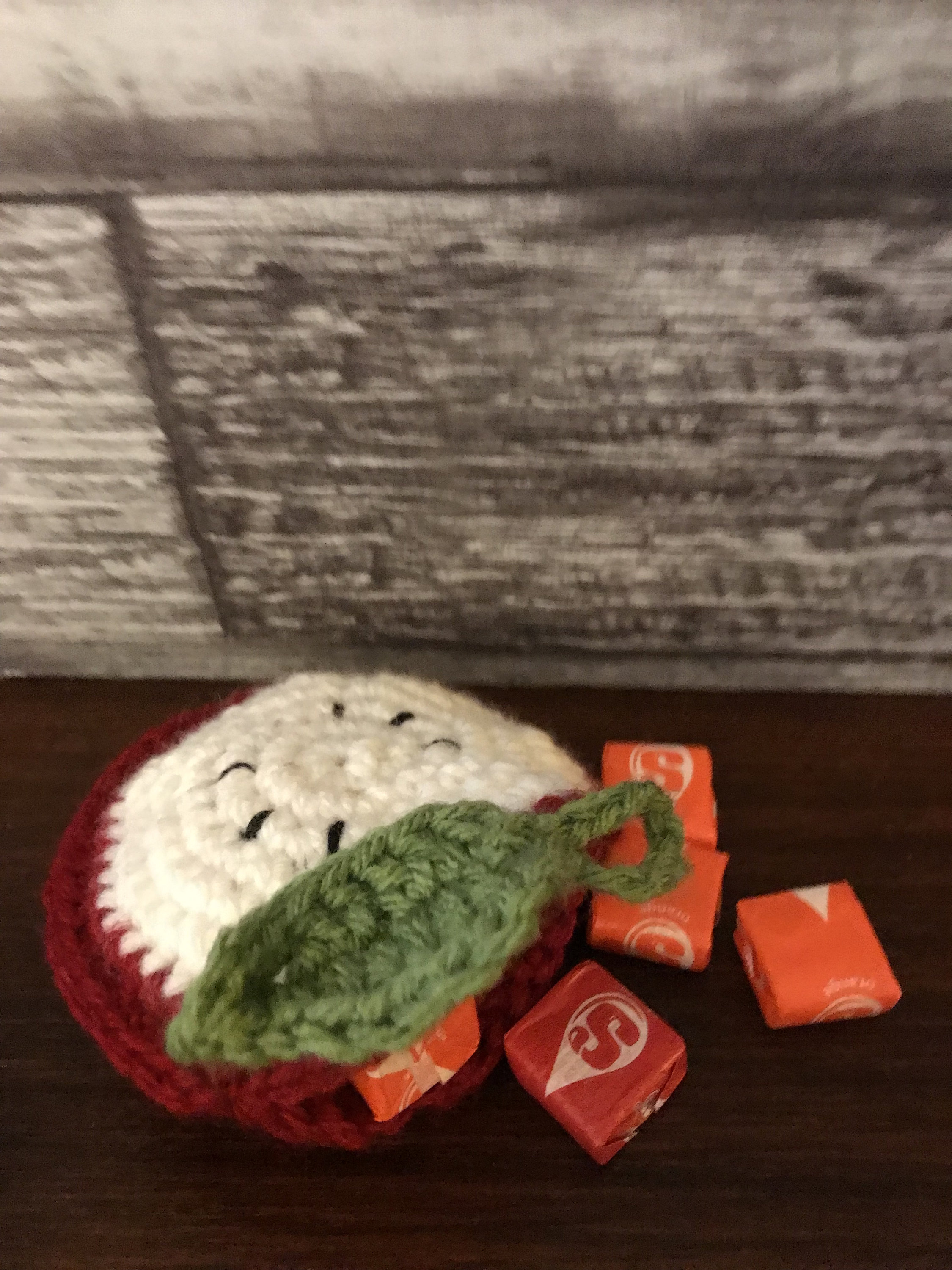 Apple Gift Card Holder Red an Apple for the Teacher - Etsy