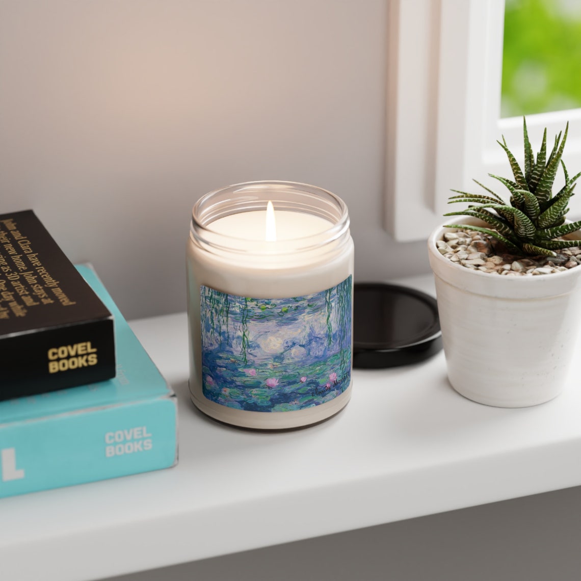 Water Lilies, 1916-1919 claude Monet Series Scented Soy Candle 9oz - Etsy