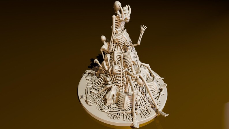 Bone Swarm | DND Miniatures | DND Model | Dungeonguildmerchant | No ...