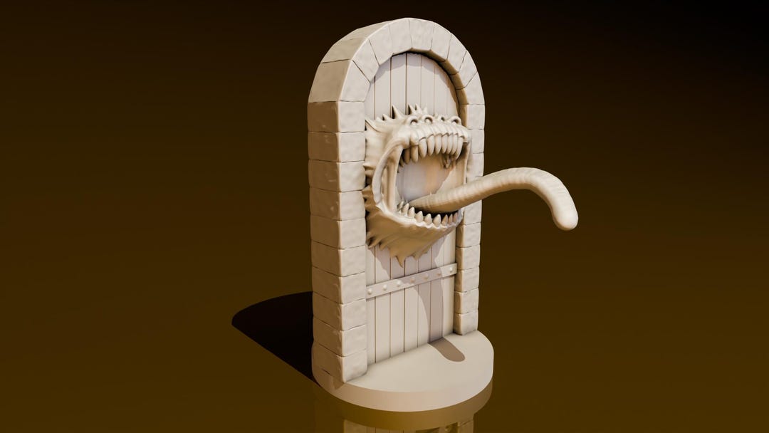Door Mimic | DND Miniatures | DND Model | Dungeonguildmerchant ...