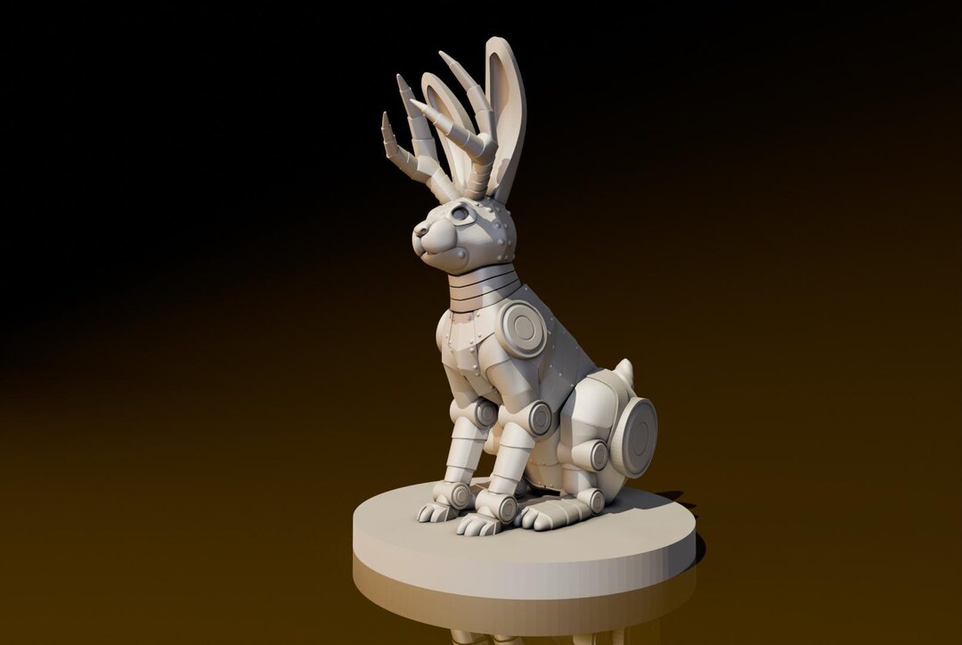 Jackalope Steel Defender | DND Miniatures | DND Model ...