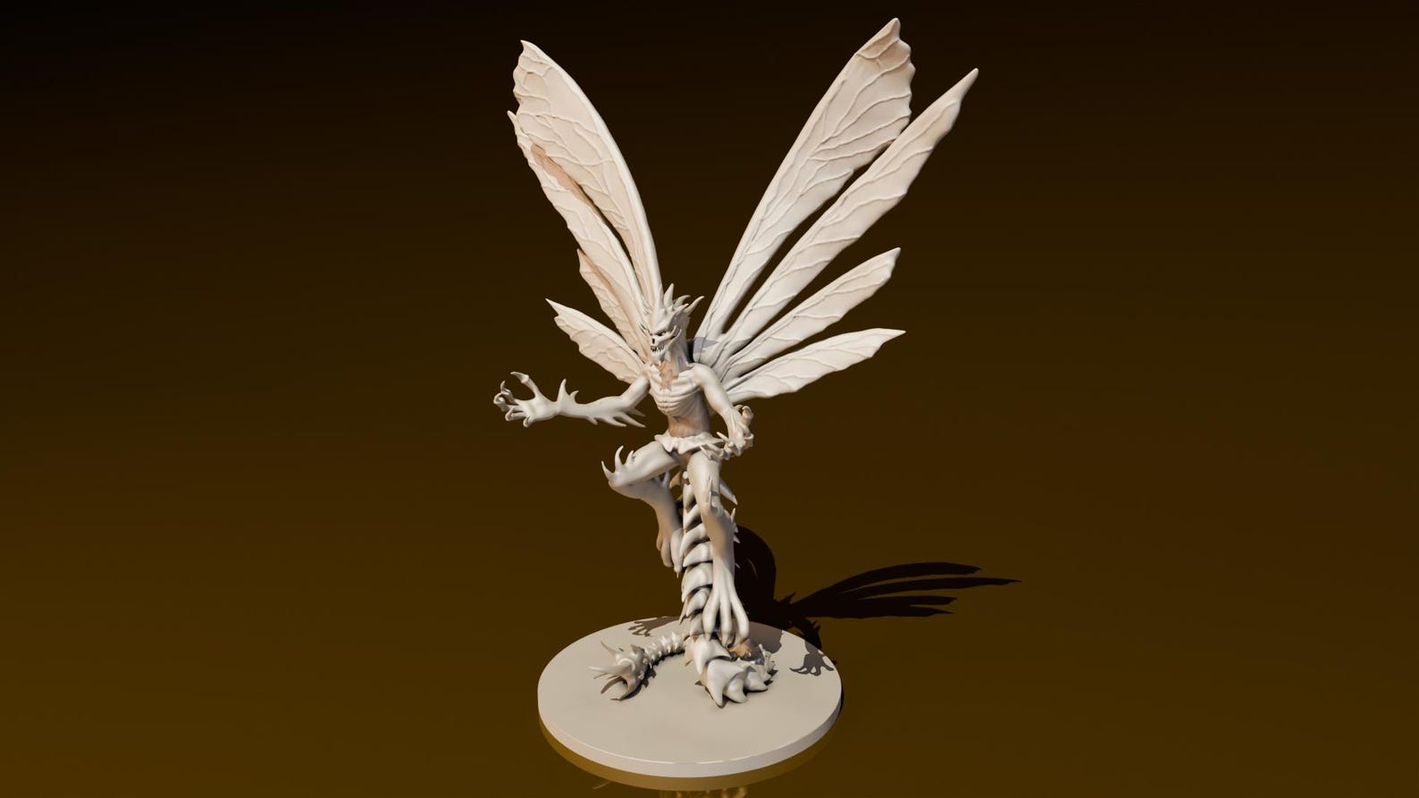 Flying Bone Devil | DND Miniatures | DND Model | Dungeonguildmerchant ...