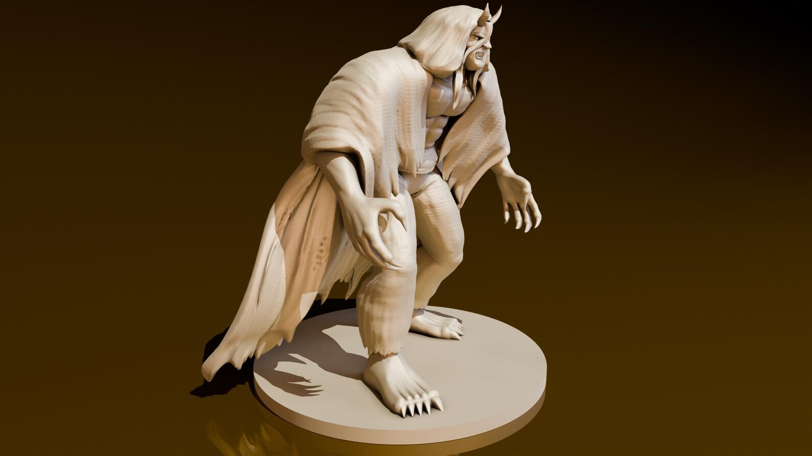 Oni Male | DND Miniatures | DND Model | Dungeonguildmerchant | No ...
