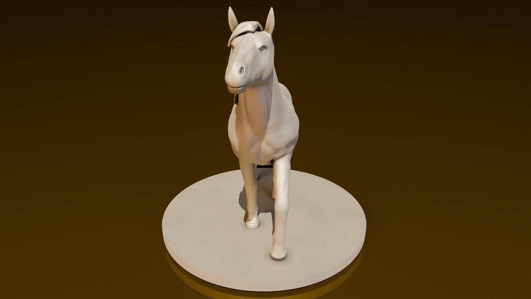 Riding Horse | DND Miniatures | DND Model | Dungeonguildmerchant | No ...