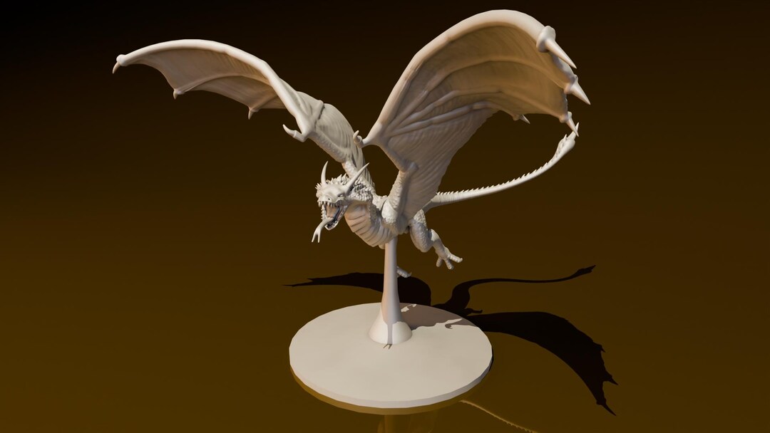 Wyvern | DND Miniatures | DND Model | Dungeonguildmerchant | No ...