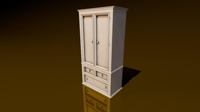 Armoire Mimic in Hiding | DND Miniatures | DND Model ...