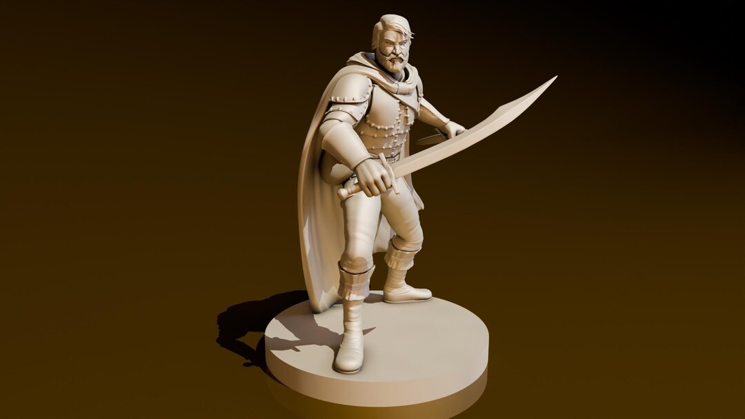 Bandit Male 2 | DND Miniatures | DND Model | Dungeonguildmerchant | No ...